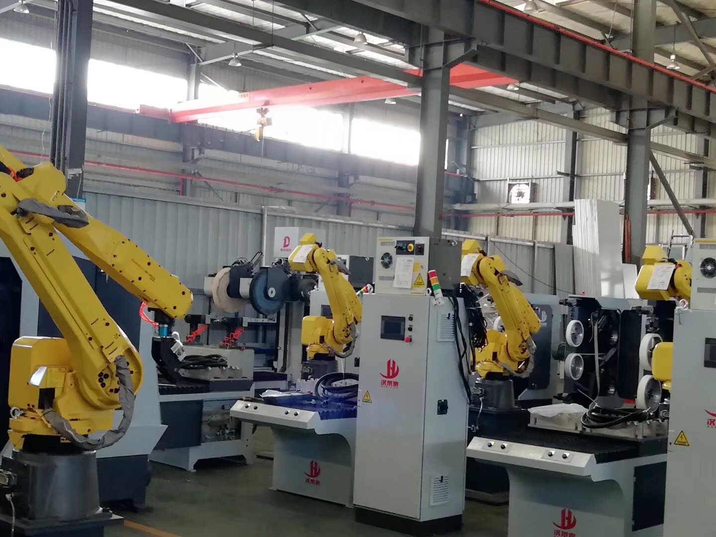 Programmable Robotic Buffing Machine , Automatic Grinding And Polishing ...
